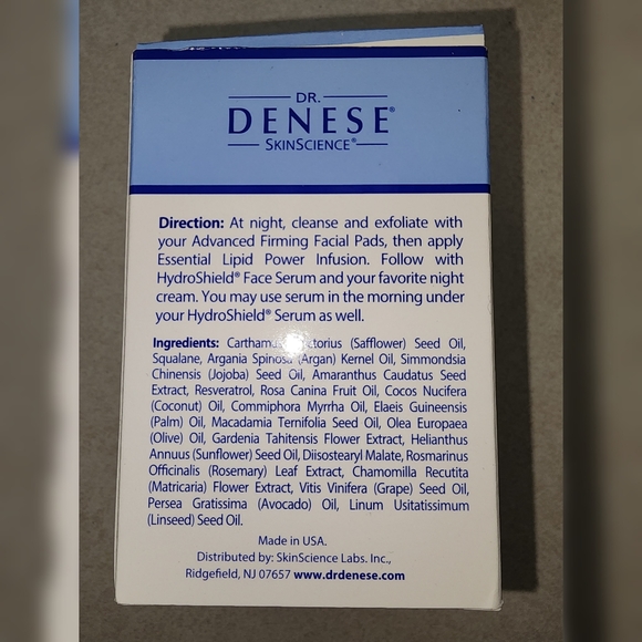 Dr. Denese | Skincare | Dr Denese Essential Lipid Power Infusion ...
